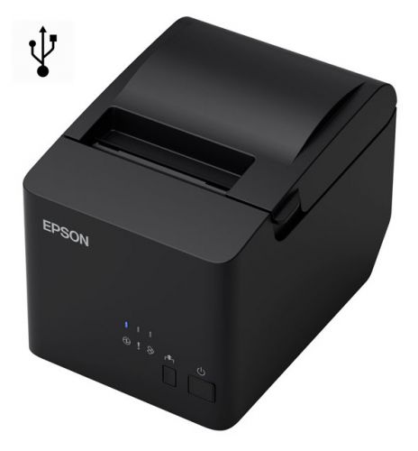 Epson TM-T20X Thermal Receipt Printer - USB & Serial with Built-In PSU ...