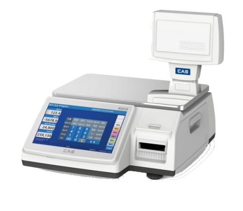 CAS CL-7200 Barcode Touch Screen & Multimedia POS Scale