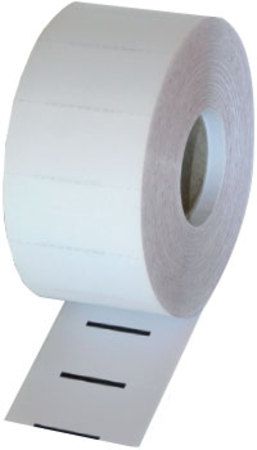 Thermal Transfer White Ticket / Data Strip 100mm x 38mm