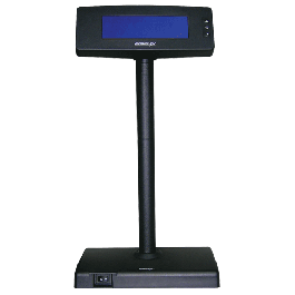 Posiflex Pole Display with base PD7600 4 line Display 300mm Pl RS232 ...